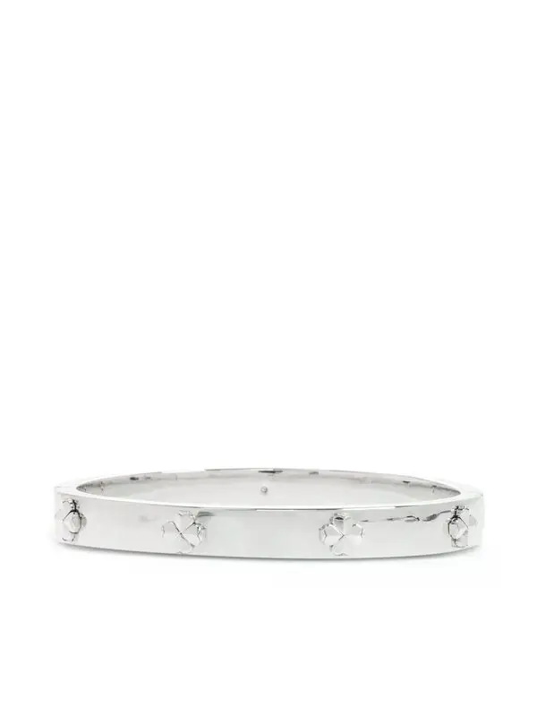 Kate Spade New York Clover-embellished Bangle Bracelet