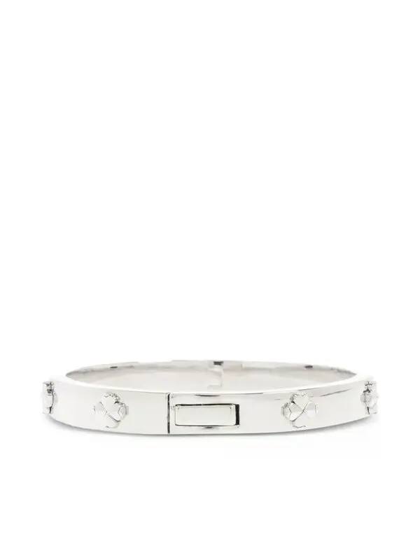 Kate Spade New York Clover-embellished Bangle Bracelet