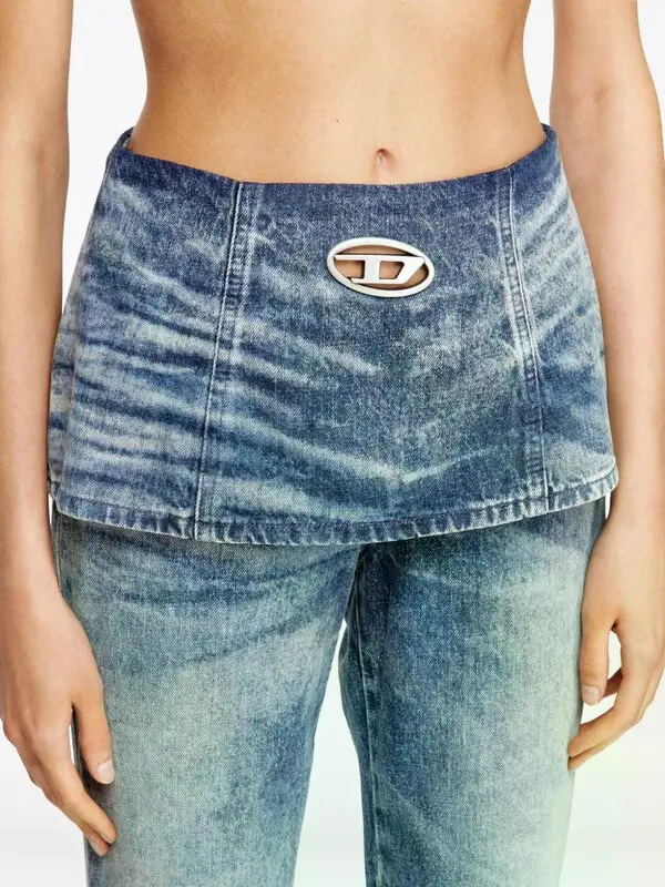 DIESEL® Peplum-waist Jeans
