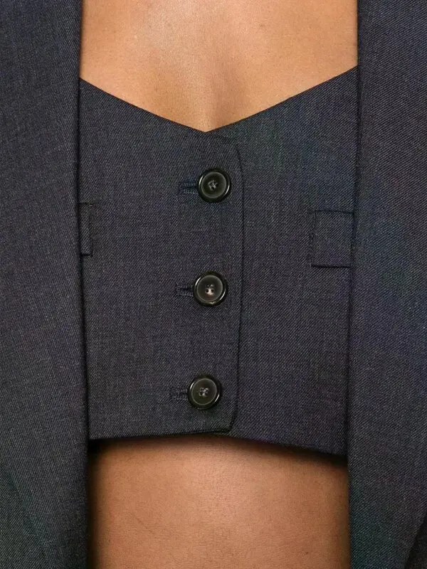 Erika Cavallini Pinstripe Single-breasted Blazer