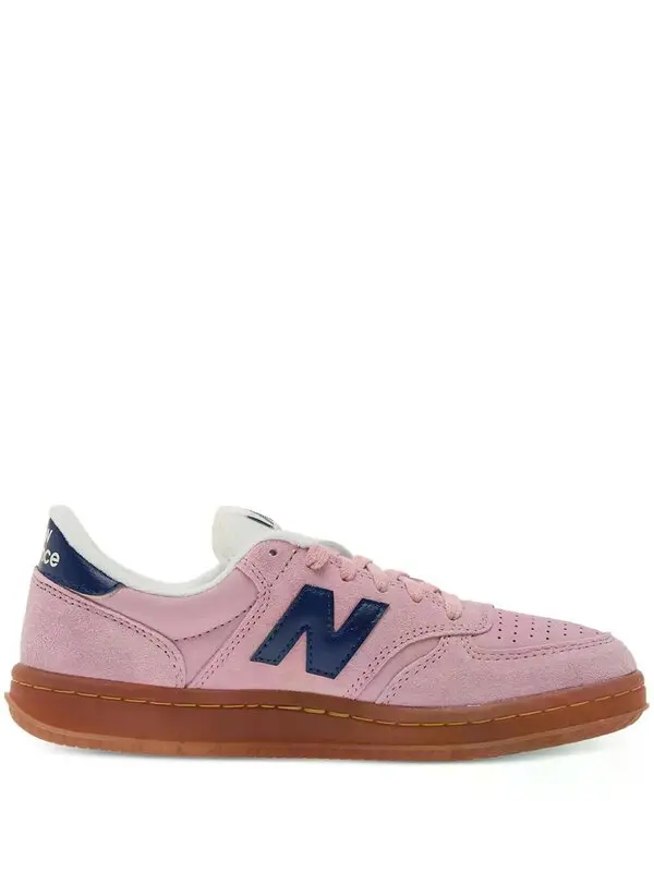 NEW BALANCE T500 Suede Sneakers - Pink