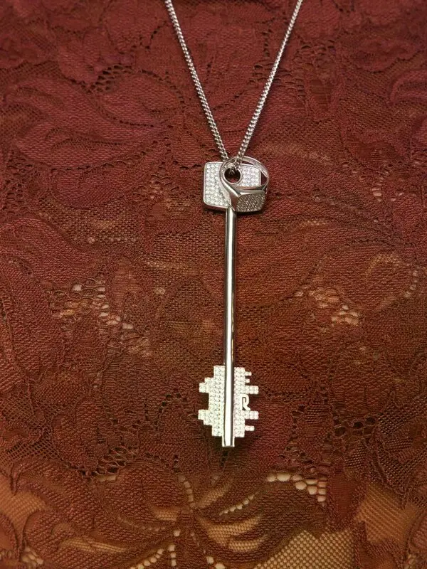 Rabanne Key Pendant Necklace