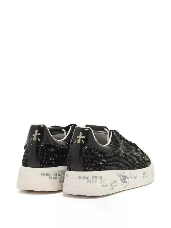 Premiata Embellished Leather Sneakers