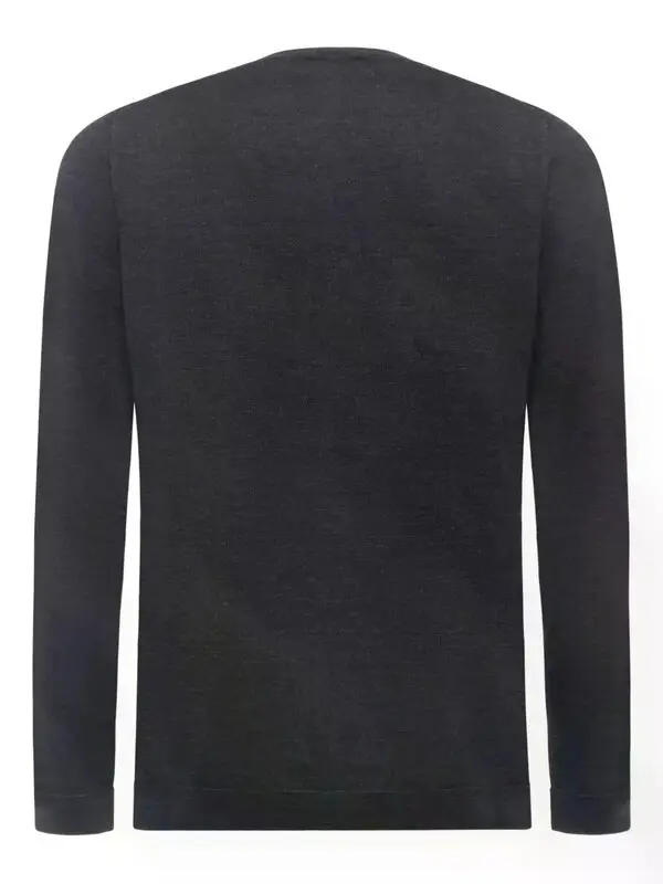 Alpha Studio Long-sleeve Merino Wool Sweater