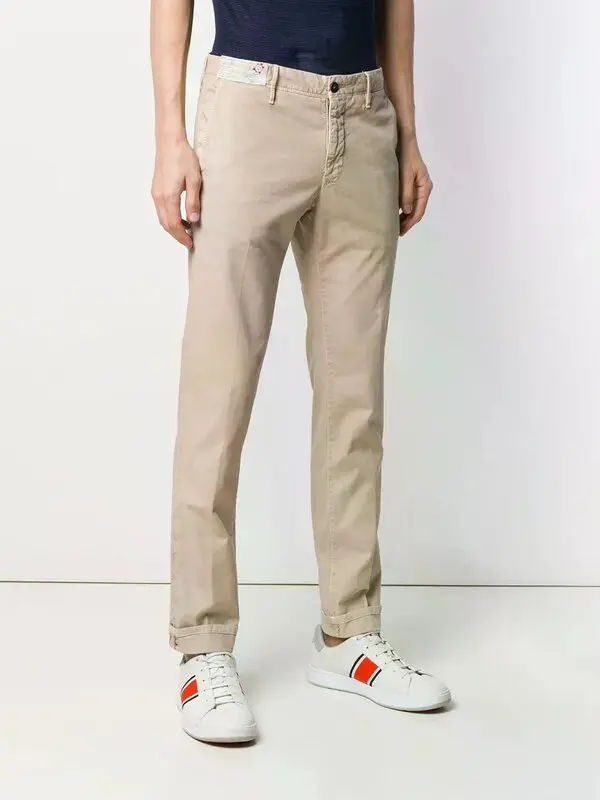 Incotex Slim-fit Trousers - Neutrals