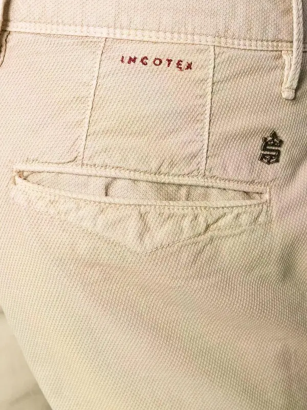 Incotex Slim-fit Trousers - Neutrals