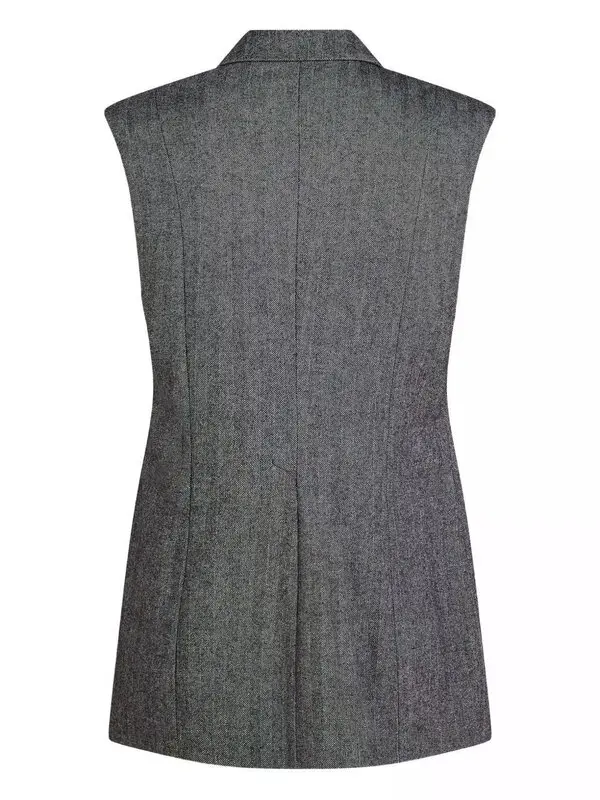 Karl Lagerfeld Sequin-embellished Double-breasted Waistcoat