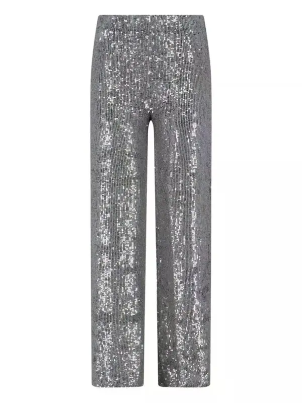 P.a.r.o.s.h Sequined Straight Trousers