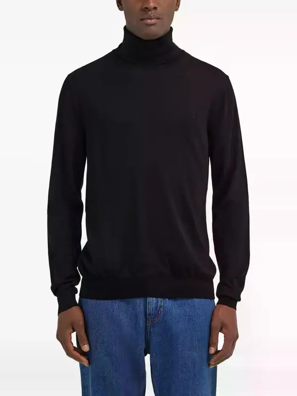 Roberto Cavalli Turtleneck Wool Sweater