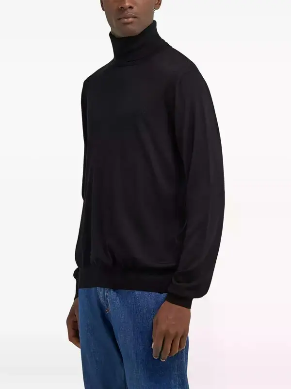 Roberto Cavalli Turtleneck Wool Sweater