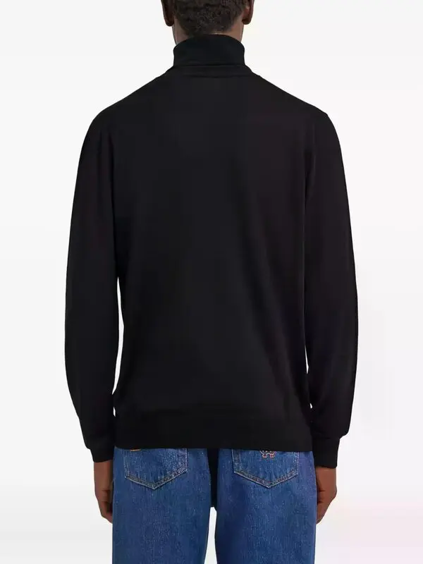 Roberto Cavalli Turtleneck Wool Sweater