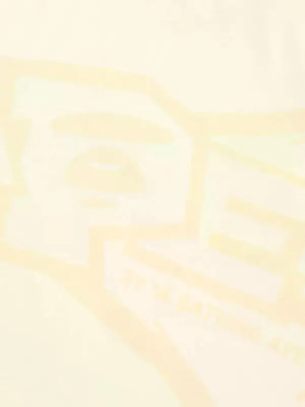 AAPE BY *A BATHING APE Graphic-print Long-sleeved Sweatshirt - Neutrals