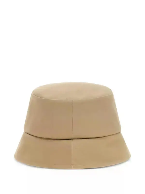 Roberto Cavalli Embroidered Logo Bucket Hat - Neutrals