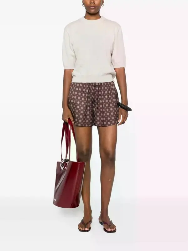 Erika Cavallini Button Detailed Shorts