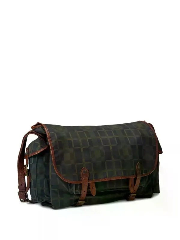 Ralph Lauren Medium Checked Messenger Bag