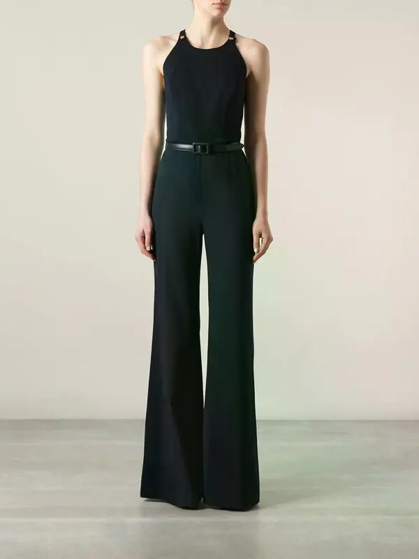 Ralph Lauren Belted Wide Leg Jumpsuit