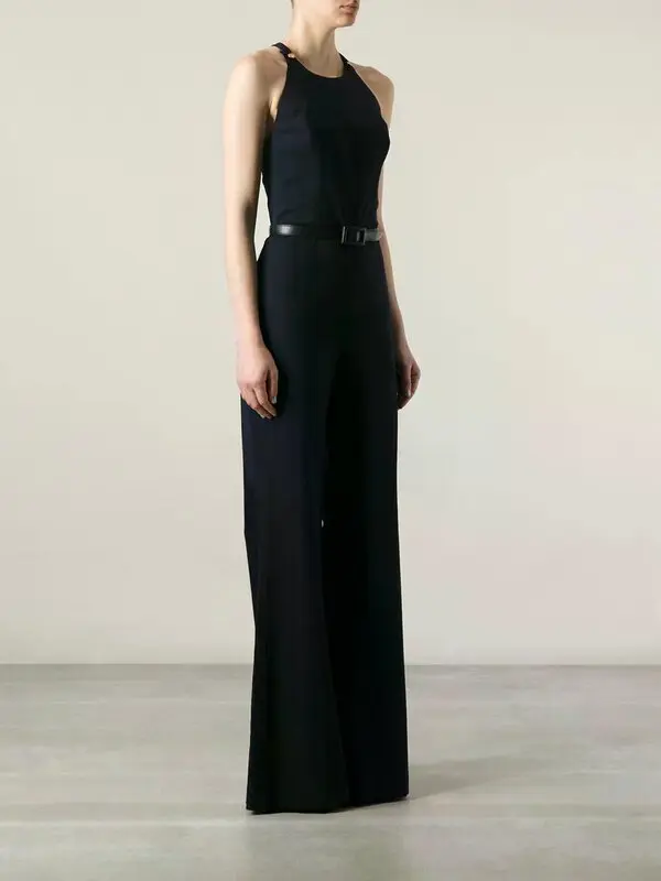 Ralph Lauren Belted Wide Leg Jumpsuit