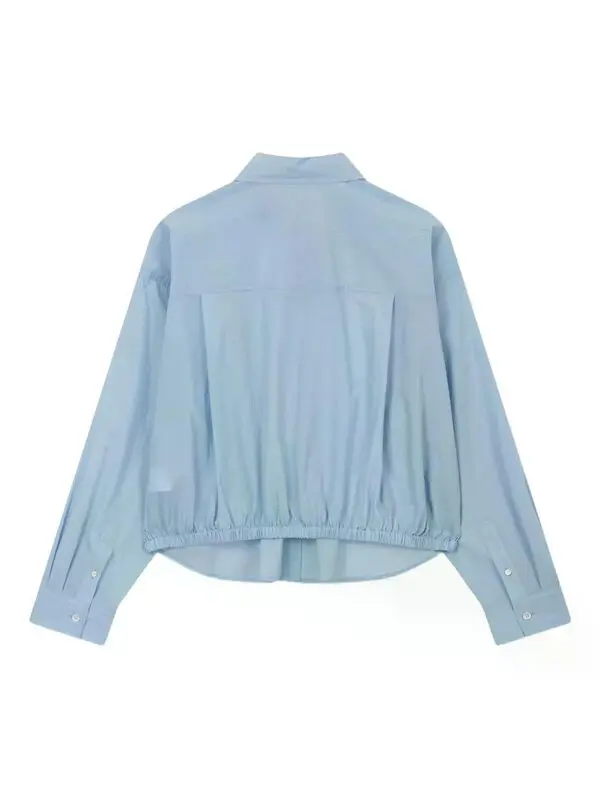 STUDIO TOMBOY Striped Shirt With Elastic Hem