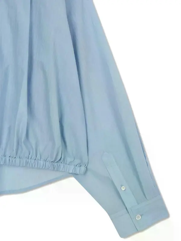 STUDIO TOMBOY Striped Shirt With Elastic Hem