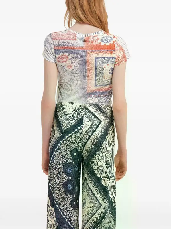 Roberto Cavalli Crew-neck Short-sleeve T-shirt
