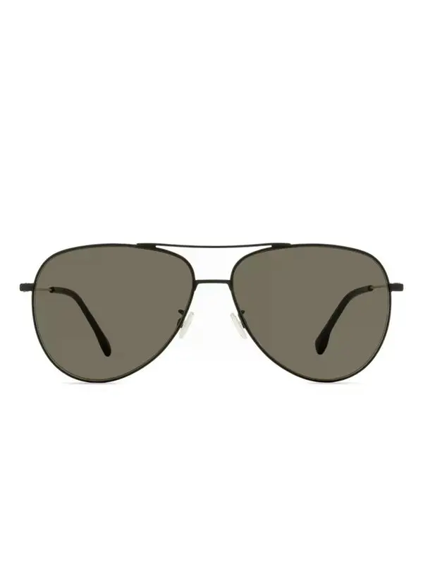 BOSS Pilot-frame Sunglasses - Black