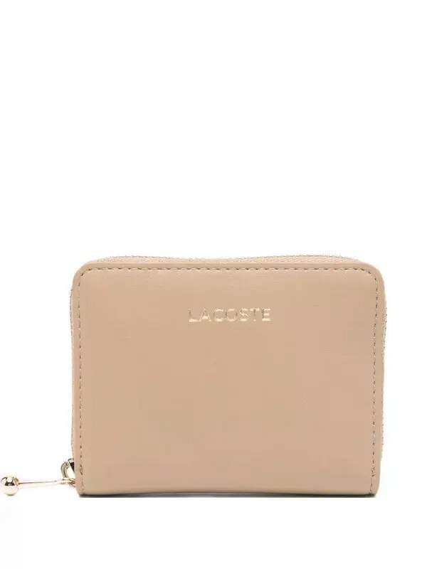 Lacoste Zip-around Wallet - Neutrals