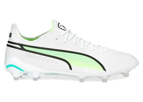 PUMA King Ultimate Fg/ag - White/black/fast Yellow