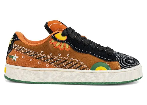 PUMA Suede Xl Dia De Los Muertosin - Caramel Latte/black