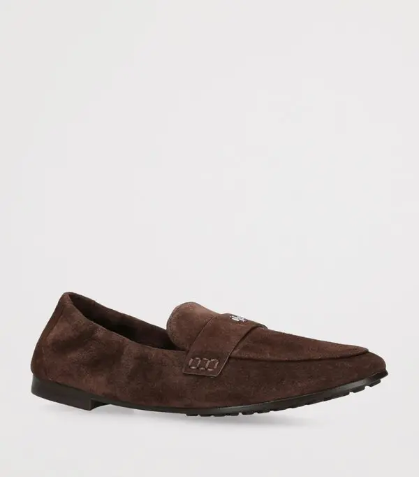 Tory Burch Suede Ballet Loafers