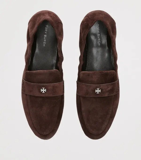 Tory Burch Suede Ballet Loafers
