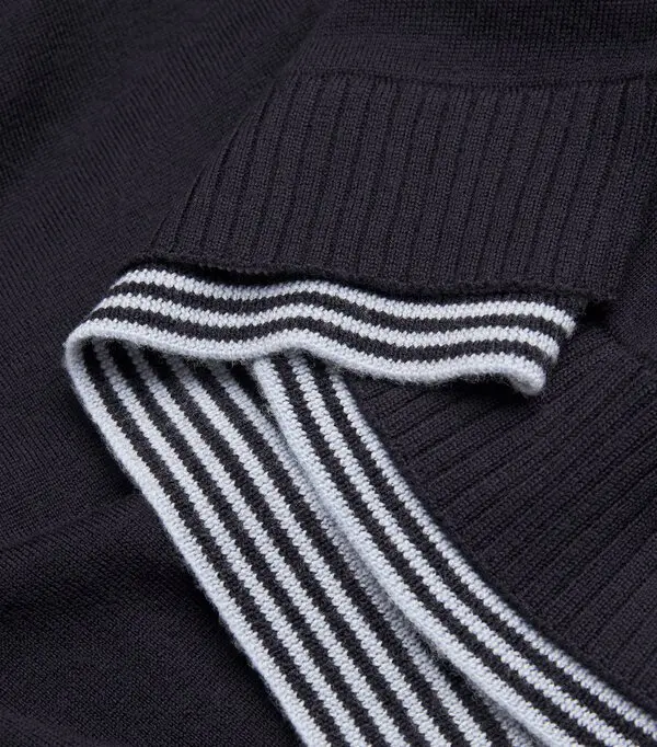 Max & Co. Wool Striped Sweater - Blue