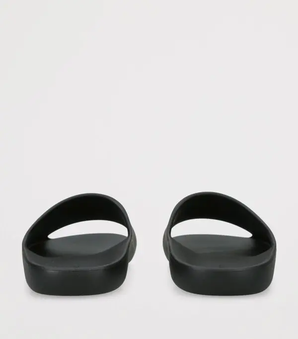 THE ROW Ama Rubber Slides - Black