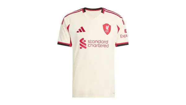 Adidas Liverpool Fc 25/26 Away Jersey - Wonder White