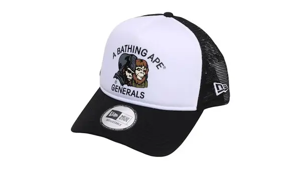BAPE X New Era 9forty Generals Cap - Black