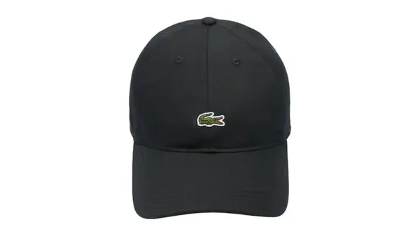 Lacoste Cotton Twill Cap - Black