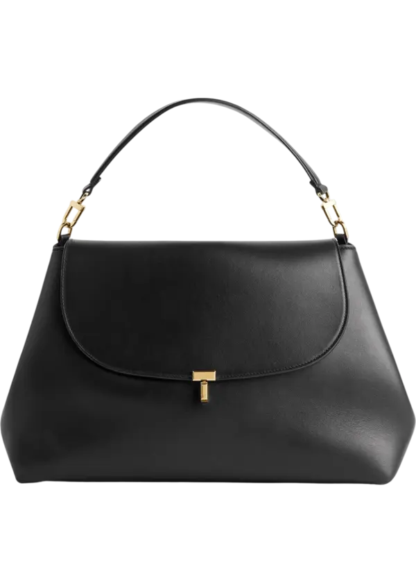 We Reviewed the Toteme T-Lock Shoulder Bag—Here's What to Know