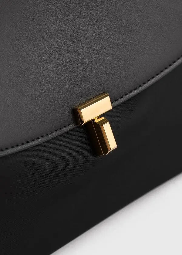 TOTEME T-lock Nylon Satchel
