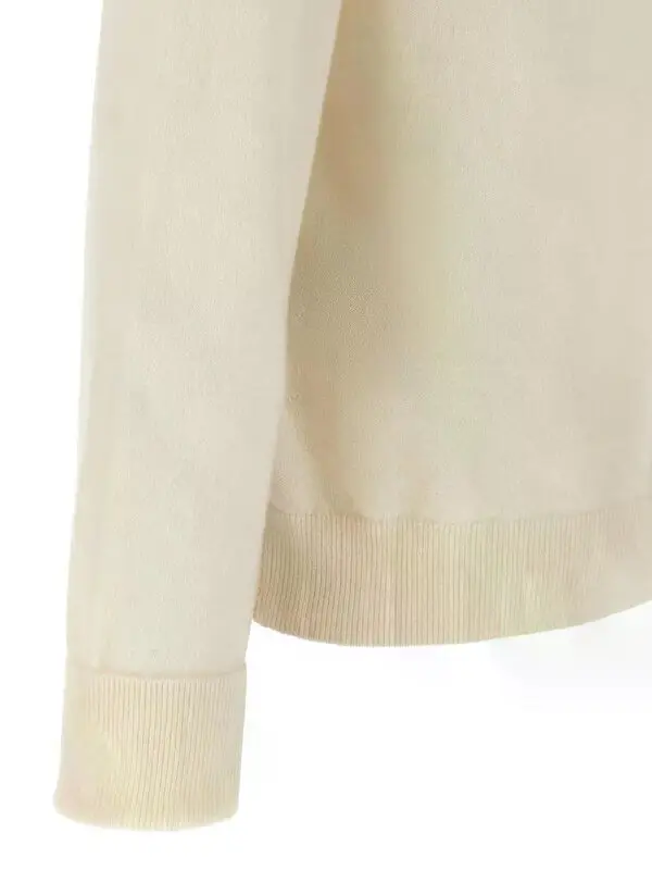 BALLANTYNE Argyle Crew-neck Sweater - Neutrals