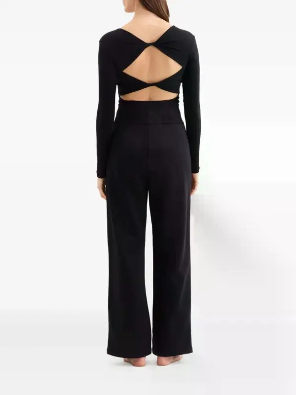 ERES Twist-back Long-sleeved Top