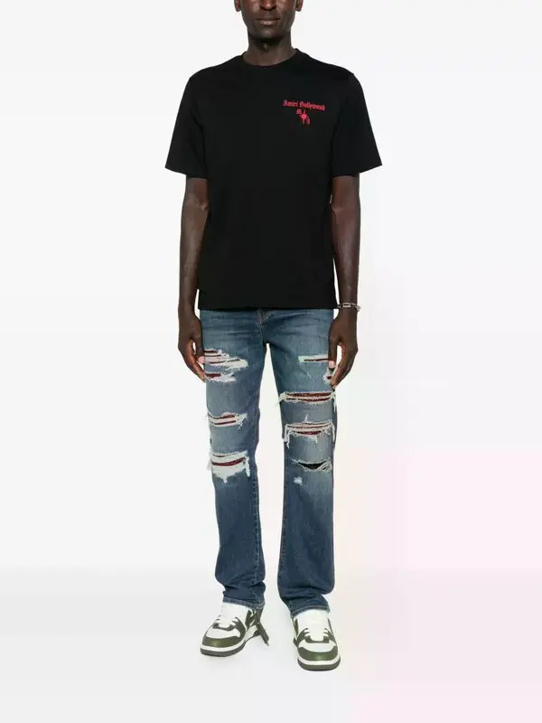 Amiri Hollywood Logo-print T-shirt