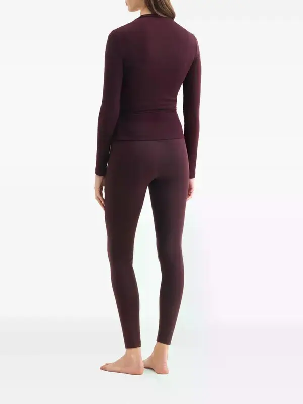 ERES Charlotte Wrap Top - Brown