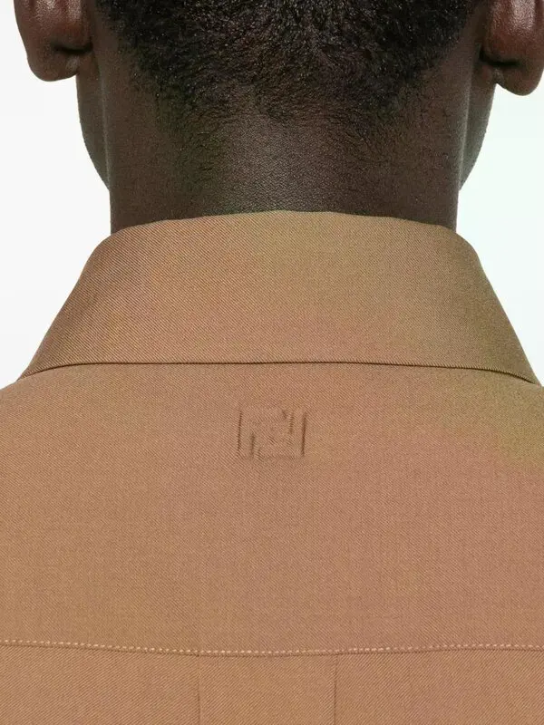 Fendi Long-sleeve Wool Shirt