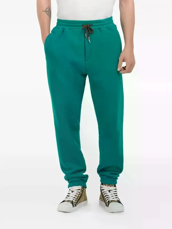 Roberto Cavalli Drawstring-waist Track Pants - Blue