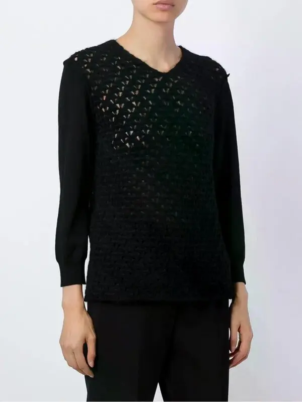 Comme Des Garçons Loose Knit Sweater