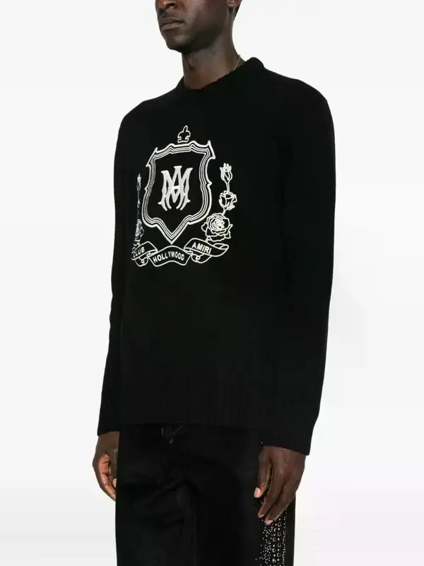 Amiri Crest-print Sweatshirt