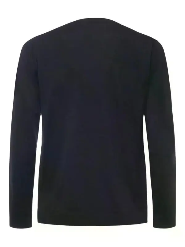 Alpha Studio Long-sleeve Crew-neck Sweater