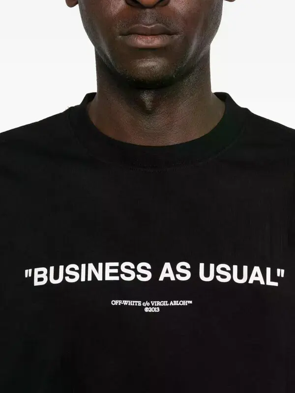 Off-White Slogan-print T-shirt