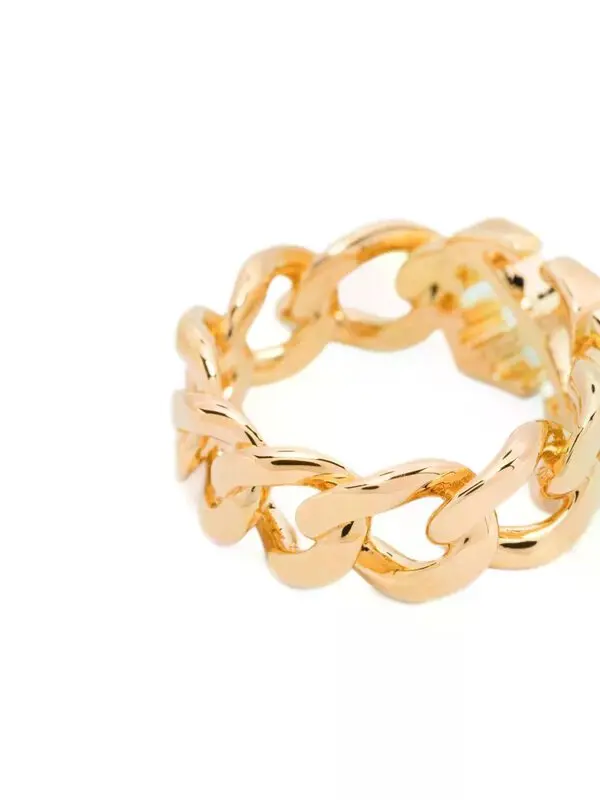Off-White Arrows Plaque Chain-link Ring