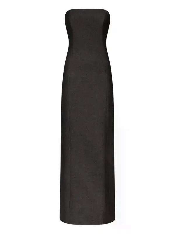 Loulou De Saison Shilo Strapless Bustier Midi Dress