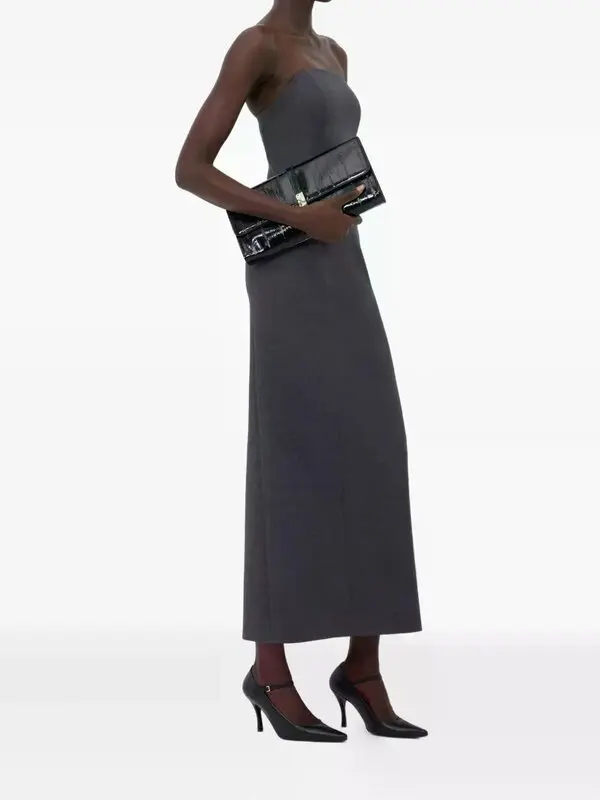 Loulou De Saison Shilo Strapless Bustier Midi Dress